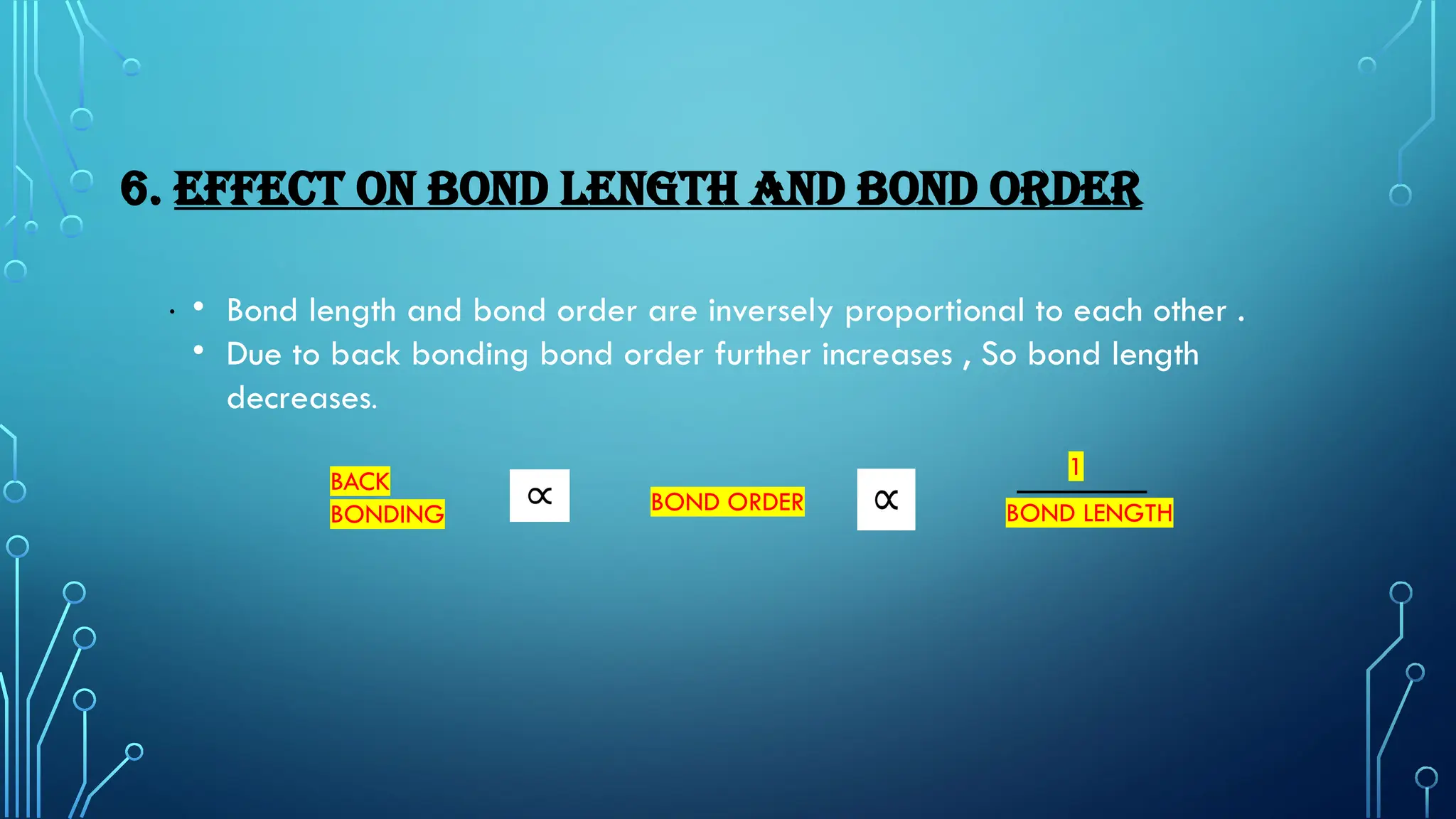 Back Bonding and its application in chemistry | PPTX