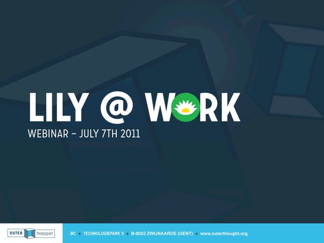 Lily @ Work Webinar | PDF