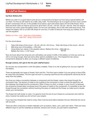 Lily pad dev_handout | PDF