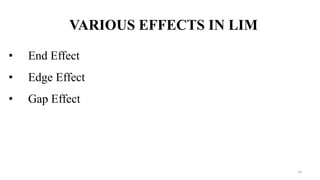 Linear Induction Motor | PPTX