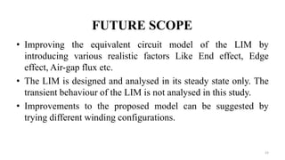Linear Induction Motor | PPTX