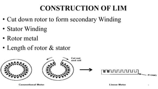 Linear Induction Motor | PPTX