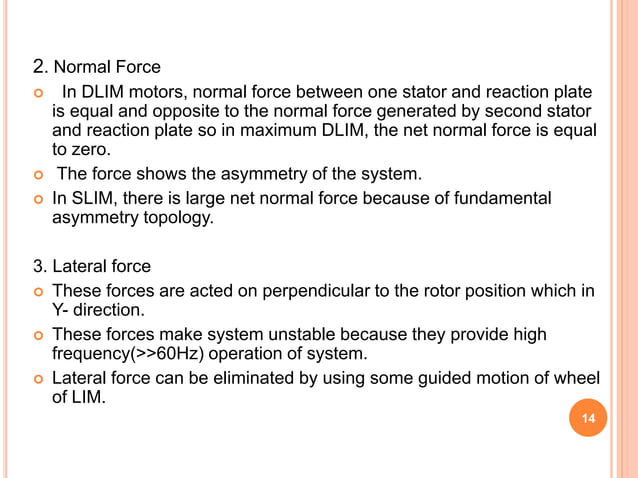 Linear Induction Motor | PPTX | Physics | Science