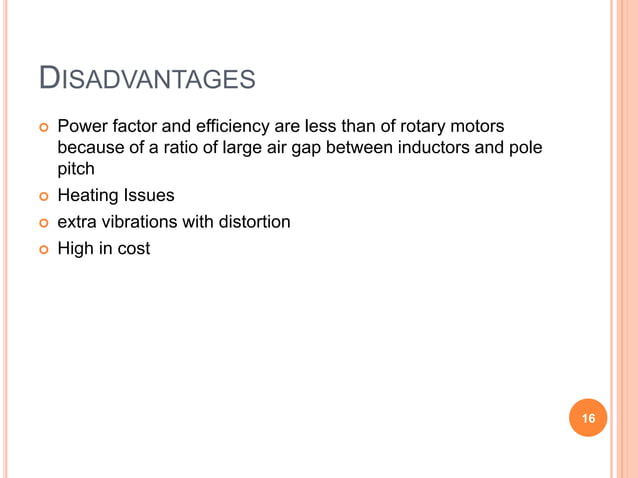 Linear Induction Motor | PPTX | Physics | Science