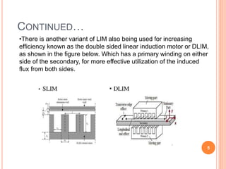 Linear Induction Motor | PPTX