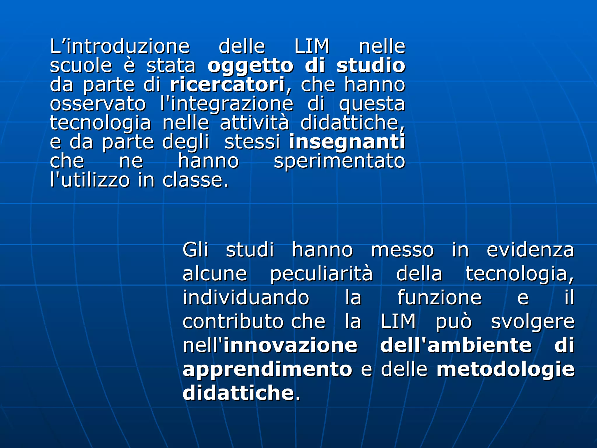 Lim presentazione | PPT