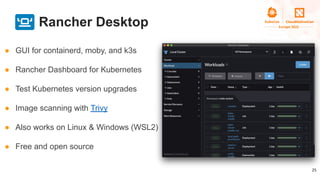 [KubeCon EU 2022] Running containerd and k3s on macOS | PPT