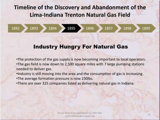The Trenton Natural Gas Field of Indiana | PPTX