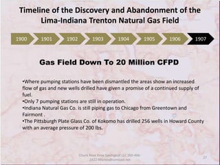 The Trenton Natural Gas Field of Indiana | PPTX