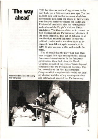 President Hilla Limann of Ghana Speaks | PDF