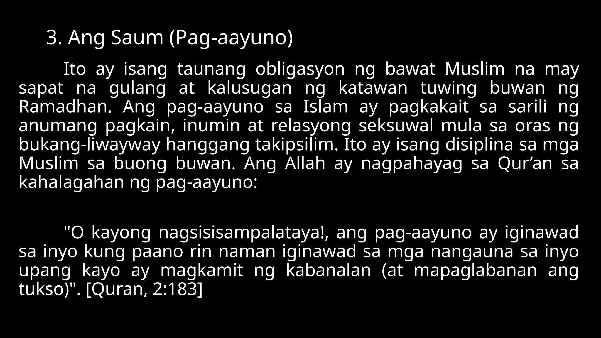 Limang Haligi ng Islam nnnnnnnnnnnnnnnnn | PPTX
