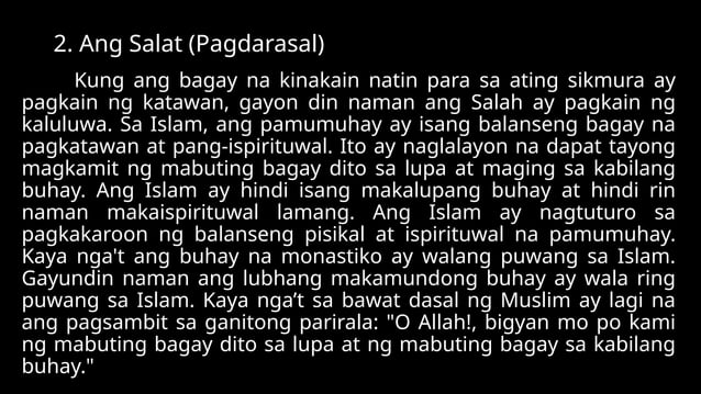 Limang Haligi ng Islam nnnnnnnnnnnnnnnnn | PPTX