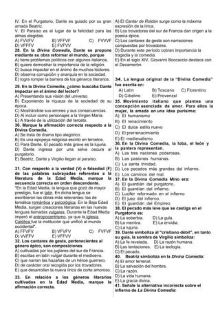Lima,plan lector, divina comedia, 4°año, 7 aulas, 280 copias | DOC