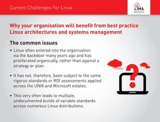 Reducing Risk And Cost In With A Linux Infrastructure Maturity Assessment | PPT