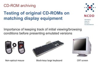 Sustaining artworks on CD-rom - Gaby Wijers, Alexandre Michaan, Nina ...