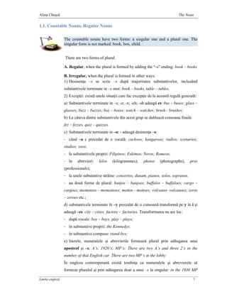 Limba engleza unitatea i | PDF