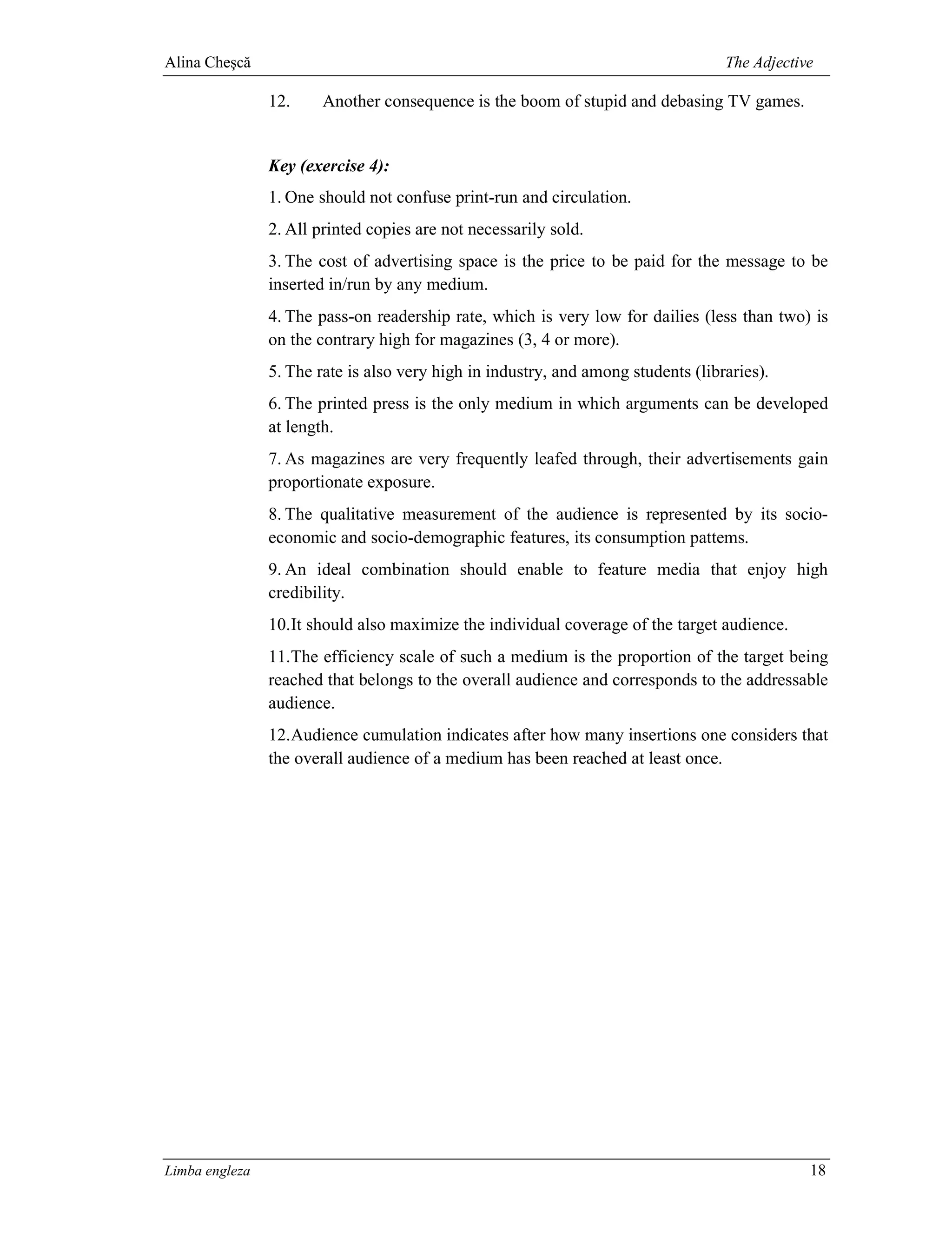 Limba engleza unitatea ii | PDF