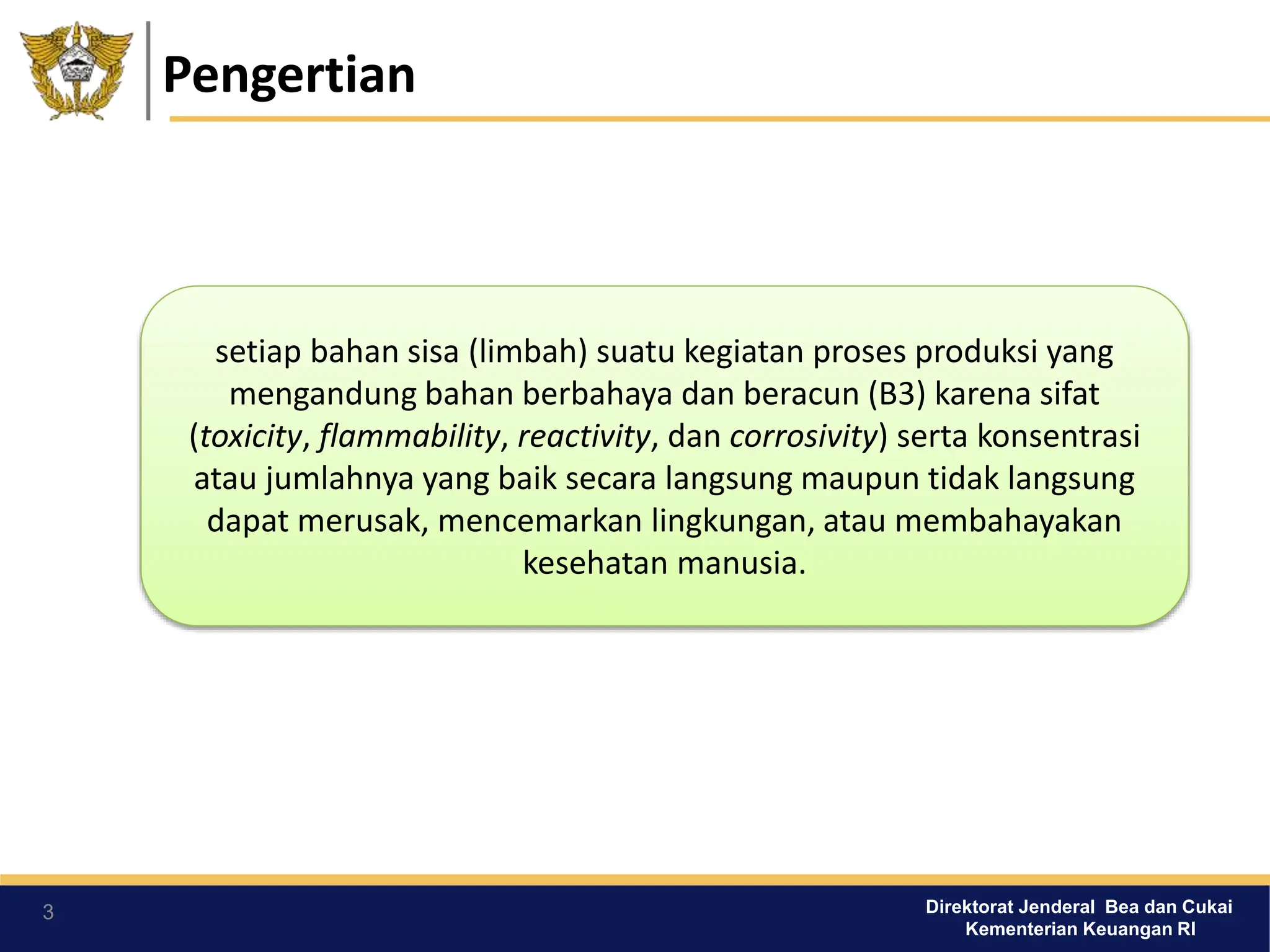limbah b3 di industri dan sekitarnya yang ada | PPT