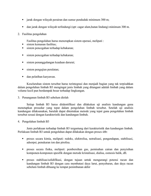 Limbah b3 | PDF
