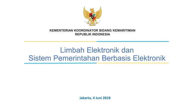 Limbah elektronik dan sistem pemerintahan berbasis elektronik | PDF