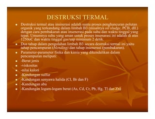 LIMBAH INDUSTRI | PDF