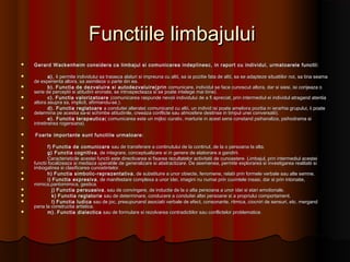 Limbajul | PPT