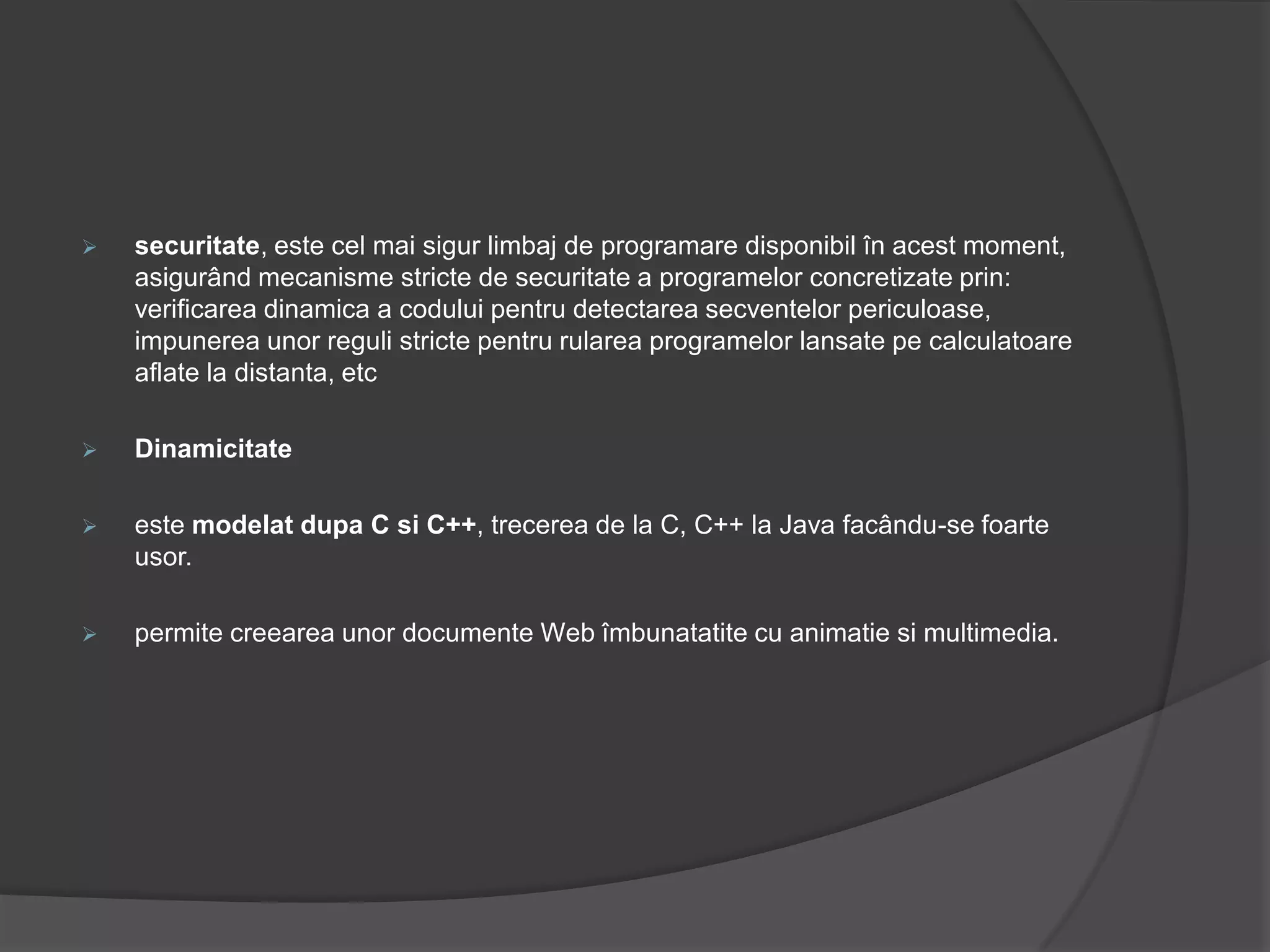 Limbajul java | PPTX