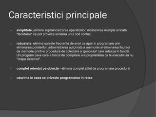 Limbajul java | PPTX