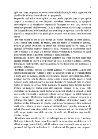 Limba sufletul nației | PDF