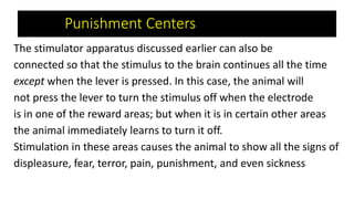 Behavior and motivational mechanism of brain, the limbic system and the ...