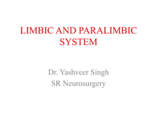 Limbic and paralimbic system | PPT