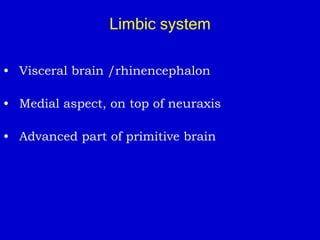 Limbic & emotions 18 april 2016 | PPT