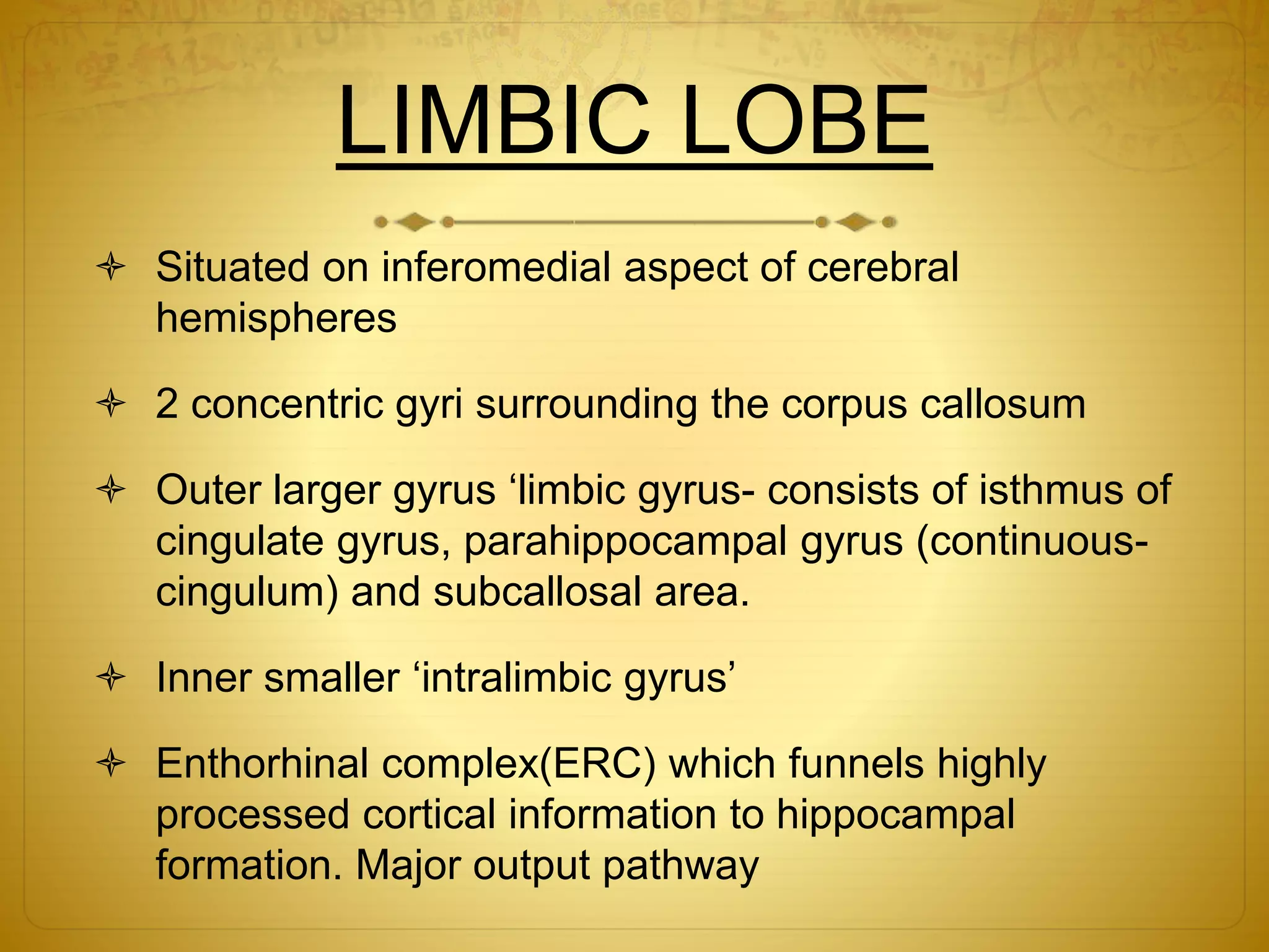 Limbic system | PPTX