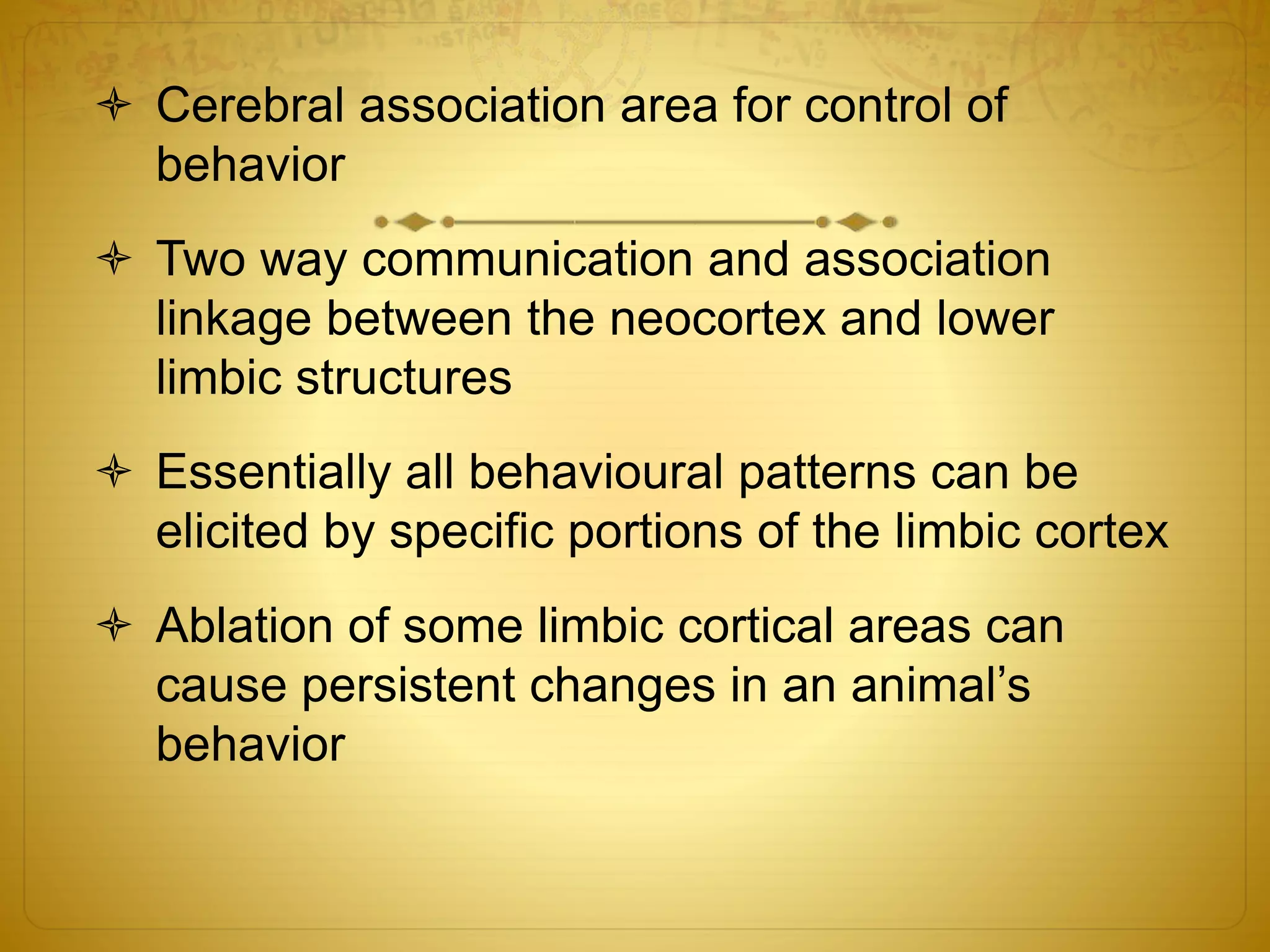 Limbic system | PPTX