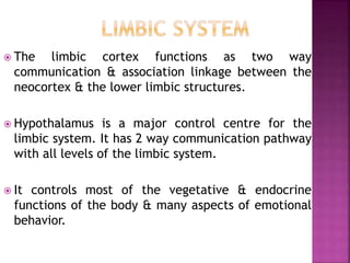 Limbic system | PPTX
