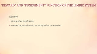 Limbic system | PPTX