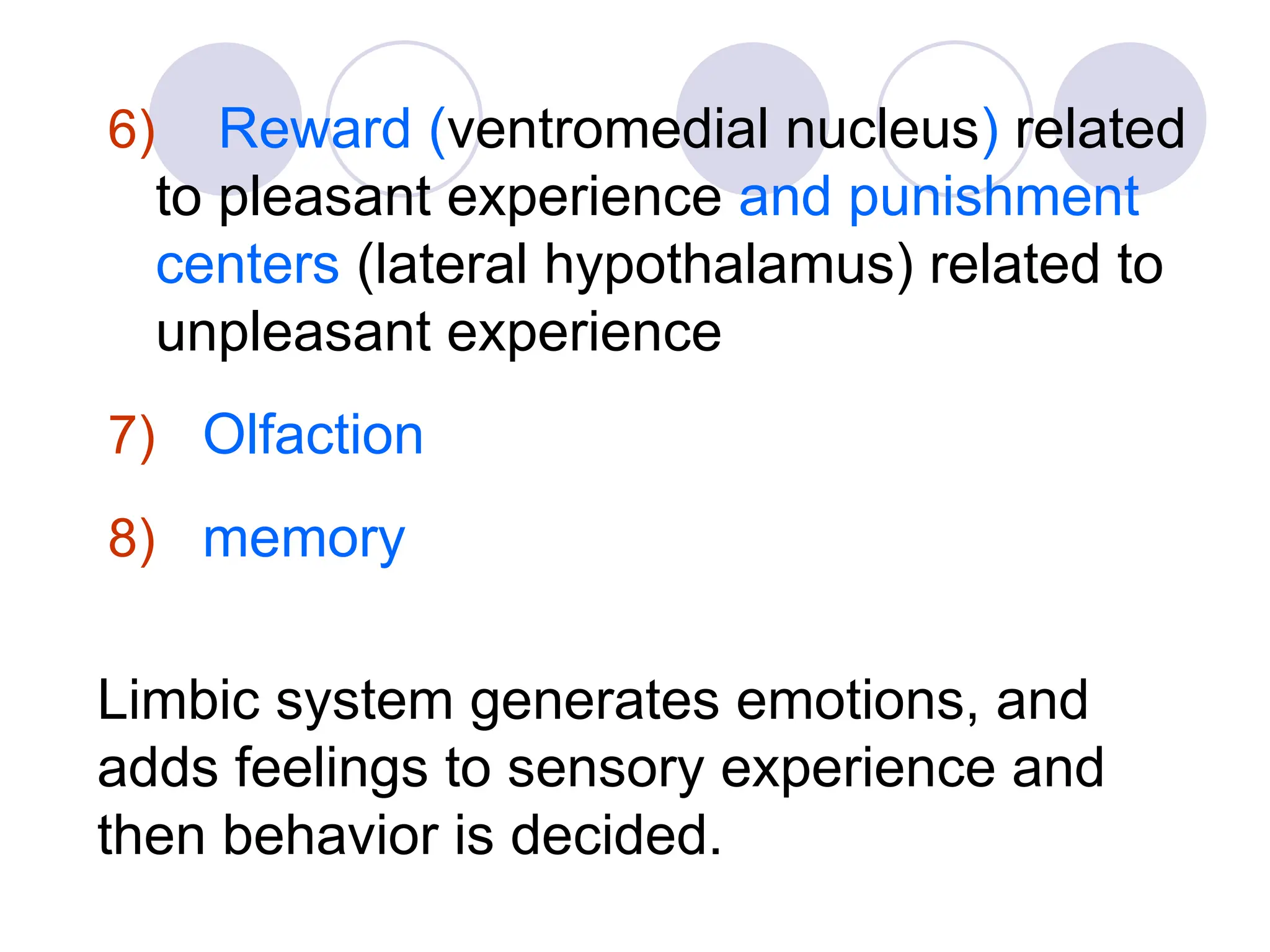 limbic system2.ppt physiology mbbs 1st year | PPT