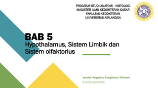 Sistem limbik adalah bagian otak yang mengatur emosi manusia | PPT