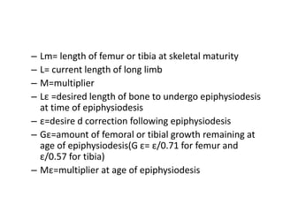 Limb length discrepancies | PPTX | Death, Injury, or Military Conflict ...