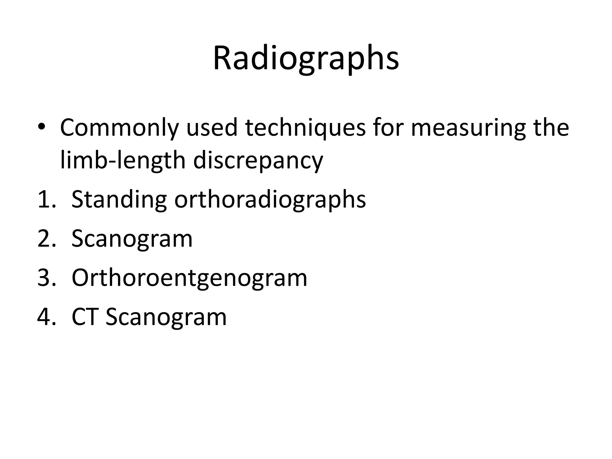 Limb length discrepancy | PPTX