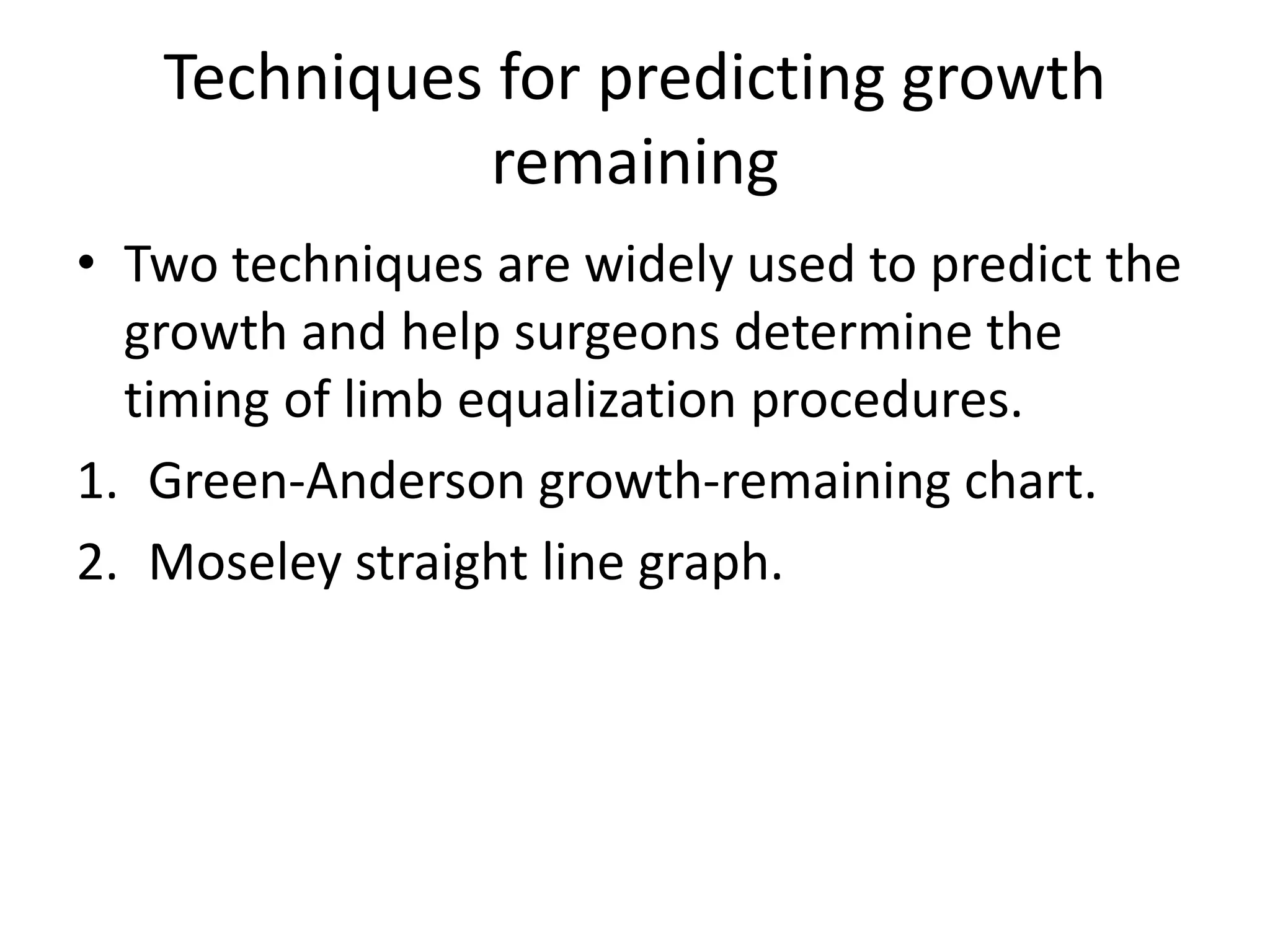 Limb length discrepancy | PPTX