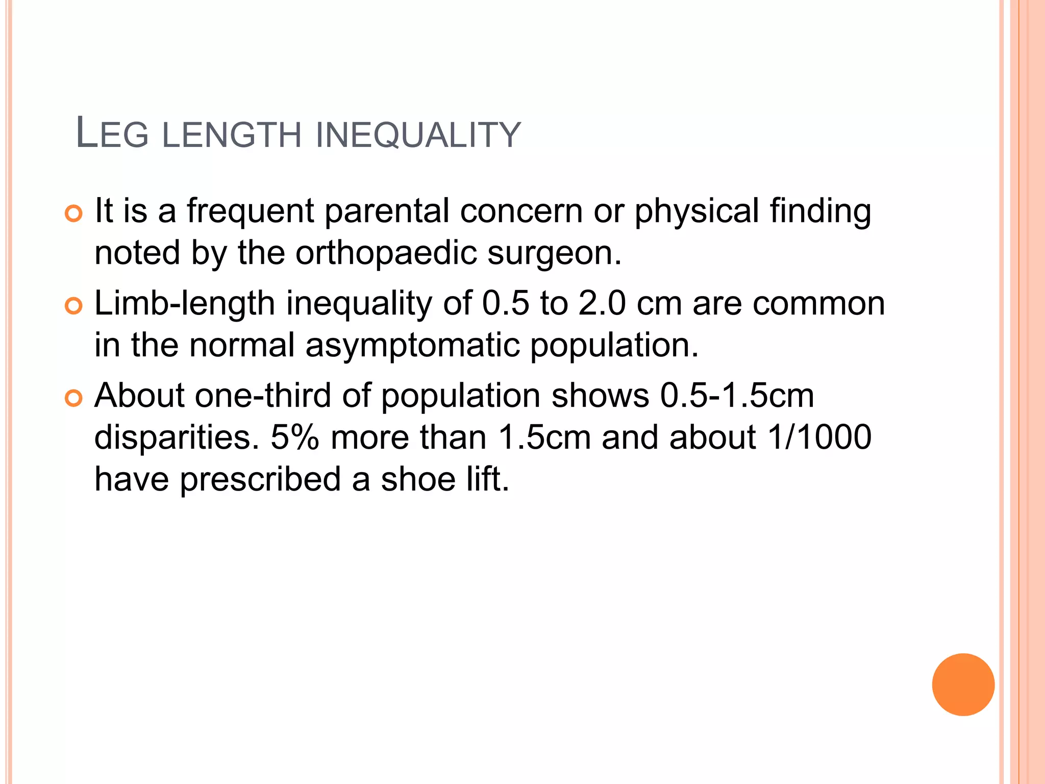 Limb length discrepancy | PPTX