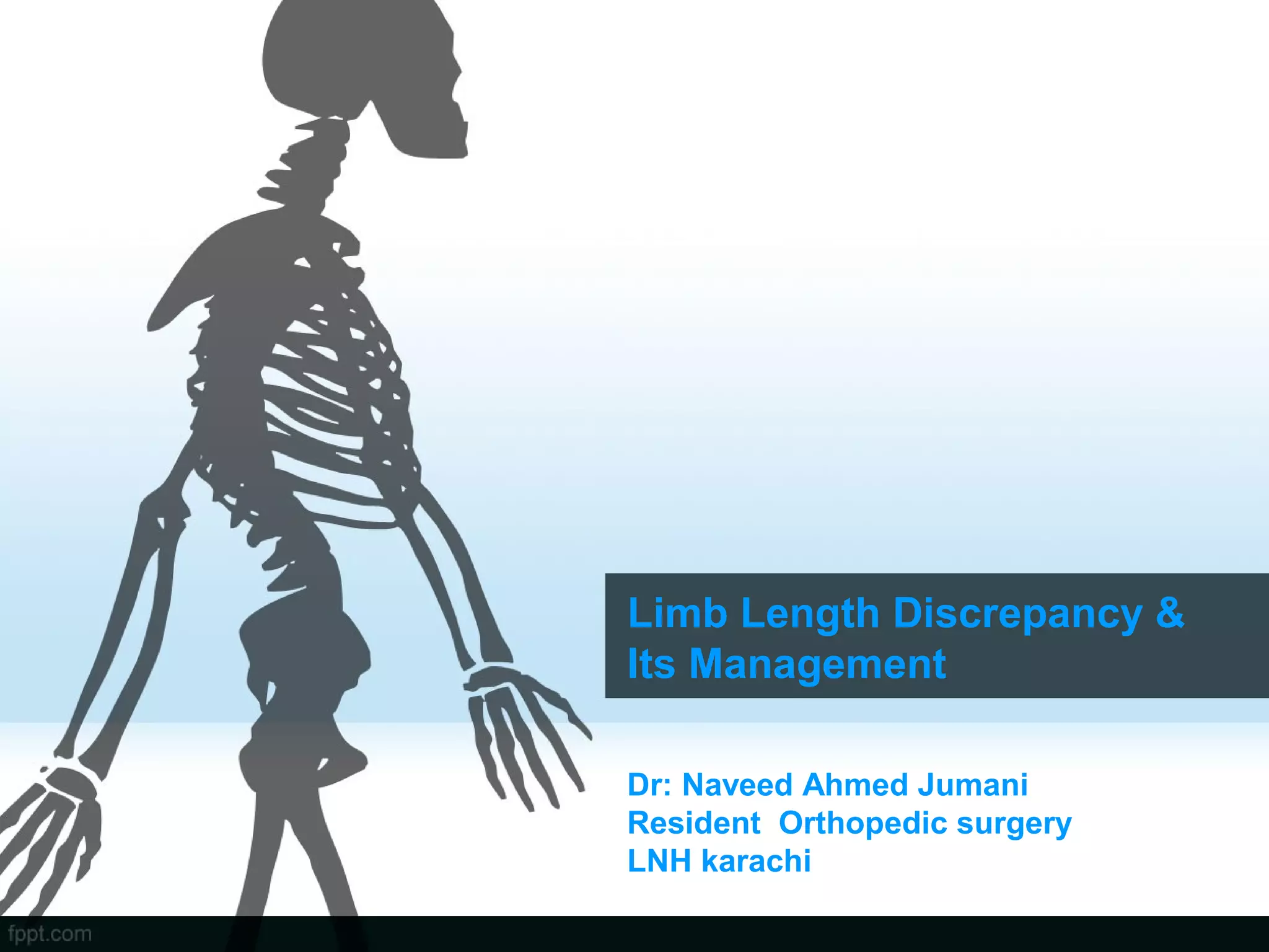 Limb length discrepency | PPT