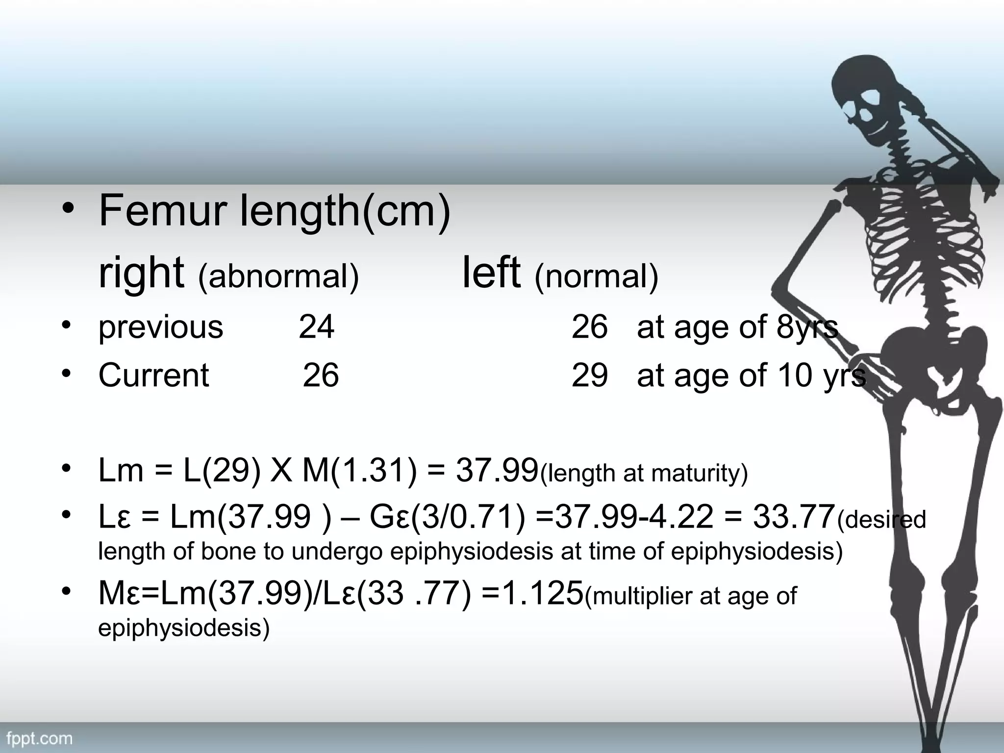 Limb length discrepency | PPT