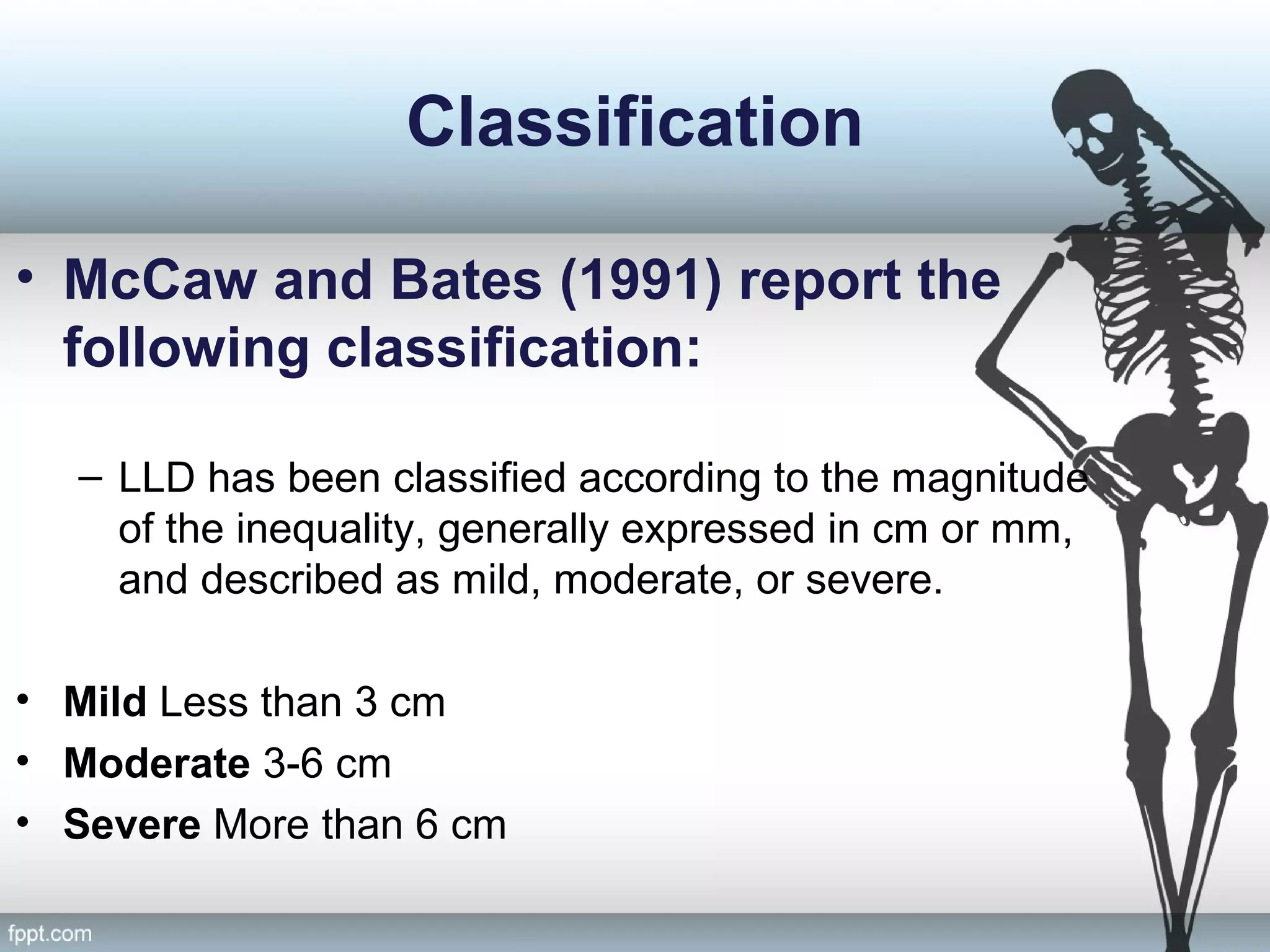 Limb length discrepency | PPT