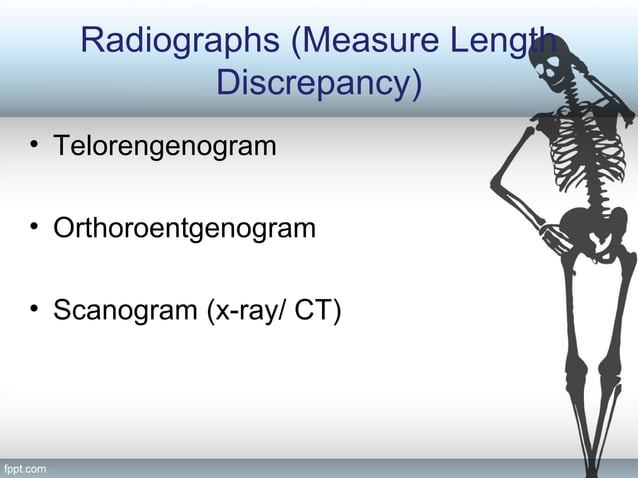 Limb length discrepency | PPT