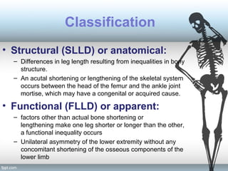 True Leg Length Discrepancy Test