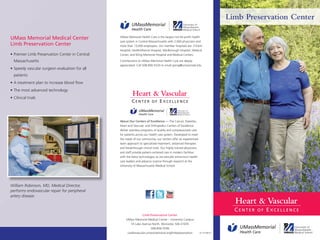 Limb preservation brochure for patients with foot problems due to ...