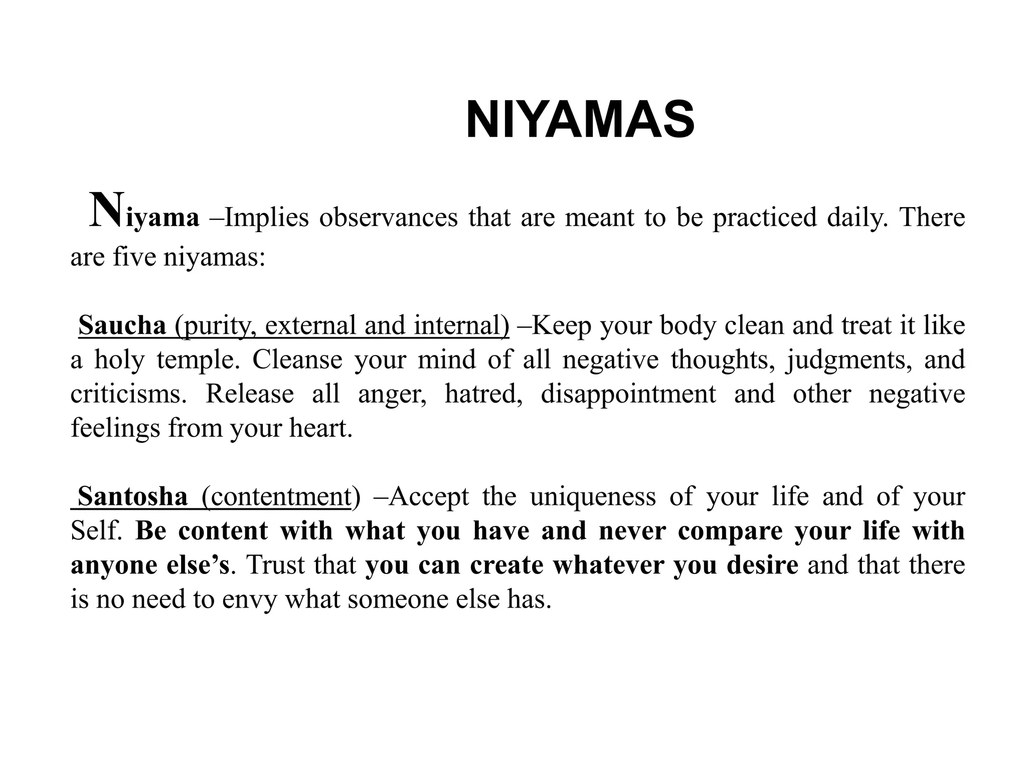 LIMBS OF YOGA | PPTX