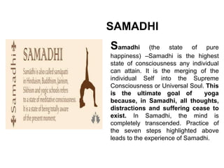 LIMBS OF YOGA | PPTX